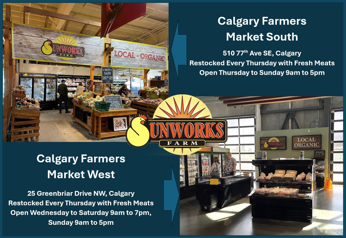 Where to Get Our Organic Meats in Calgary – Sunworks Farm