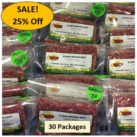 Extra Lean Ground Beef Bulk Box | Sunworks Farm