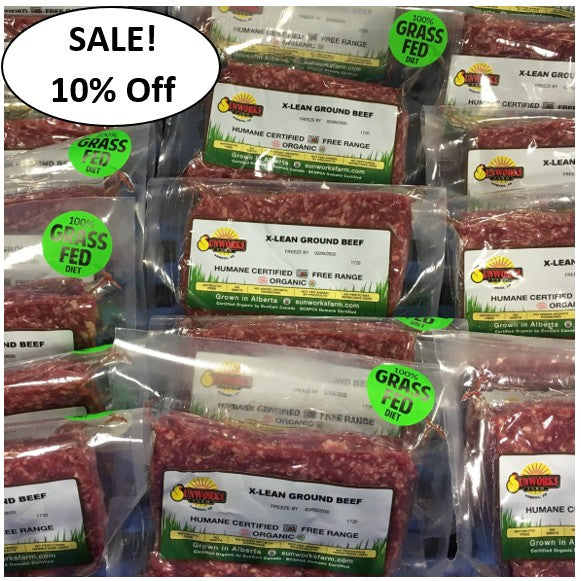 Extra Lean Ground Beef Bulk Box | Sunworks Farm