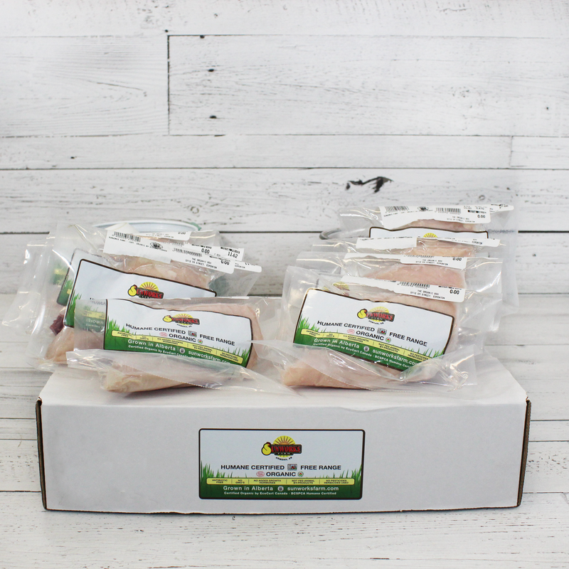 Chicken Boneless Skinless Breast Box | Sunworks Farm