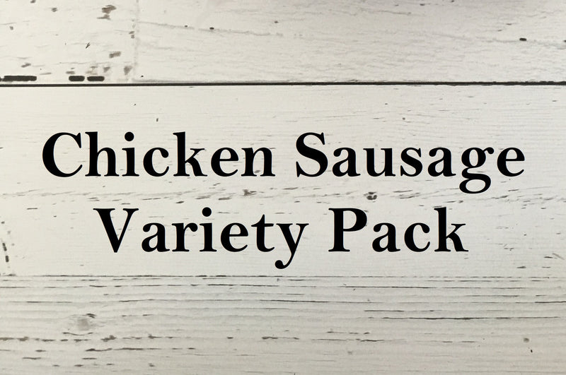 Chicken Sausage Variety Pack 10 packages – Sunworks Farm